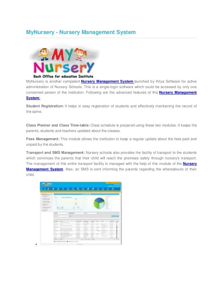 Nursery Management System nursery-management-system