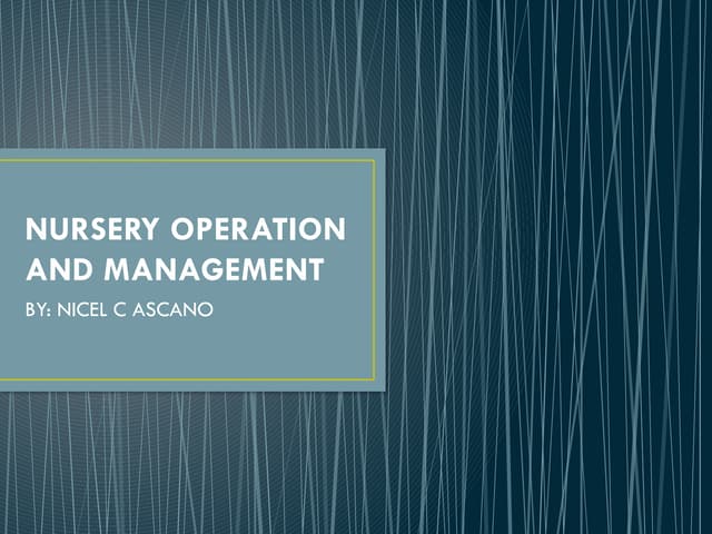 Preparation of seed bed | PPTX