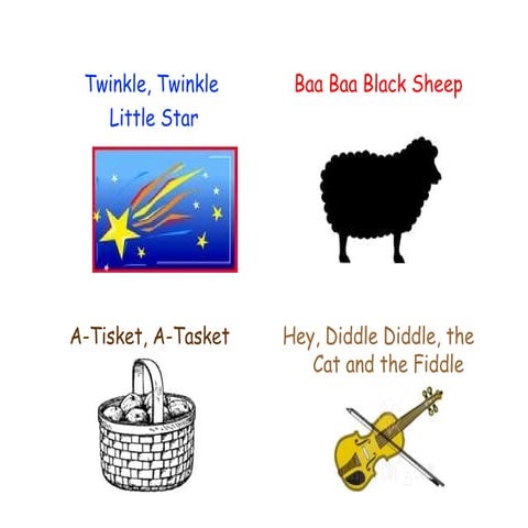 Nursery rhymes | PPT