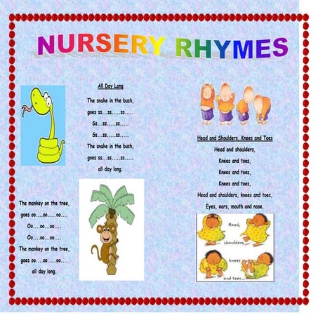 Nursery rhymes | DOCX