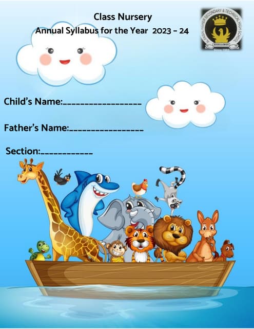 Nursery all papers | PDF | Educational Assessment | Education