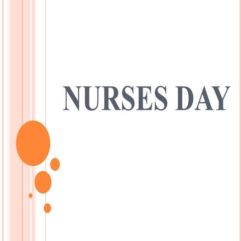 Nurses day theme | PPTX