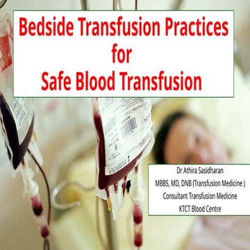 Blood administration checklist | DOCX