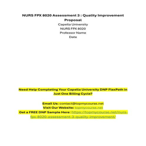 NURS FPX 8020 Assessment 3 - Capella DNP.pdf