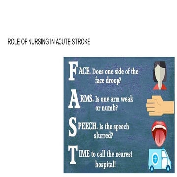 Nursing and stroke | PPT