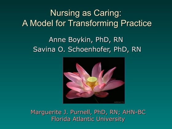 Nursings fundamental patterns of knowing | PPT | Family and Relationships
