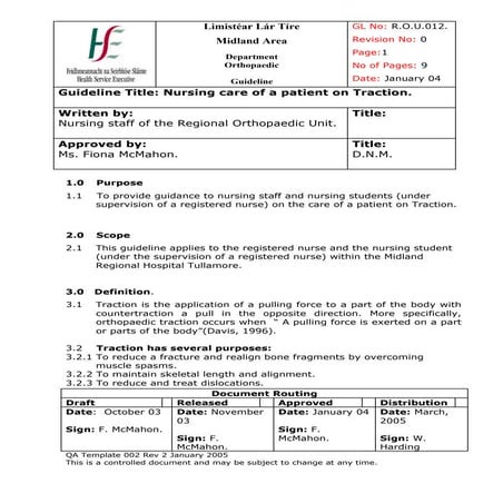 Skeletal Traction Nursing Care Skeletal Traction Types & Indications