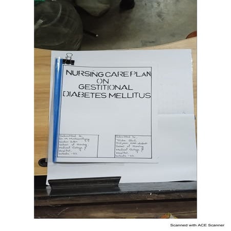 nursing care plan on gestational diabetes mellitus.pdf