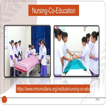 M.M College of nursing (Nursing co education) | PPT