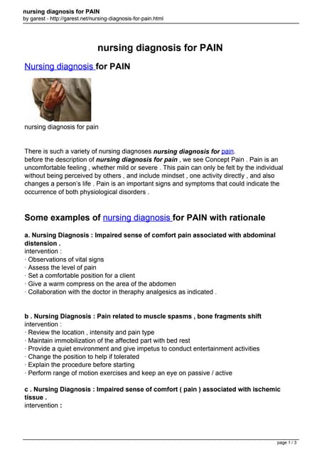 Risk for fall Nursing Care Plan | PDF
