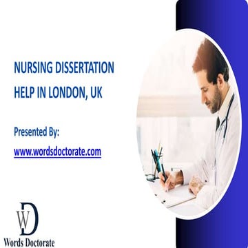 Nursing Dissertation Help in London, UK.pptx