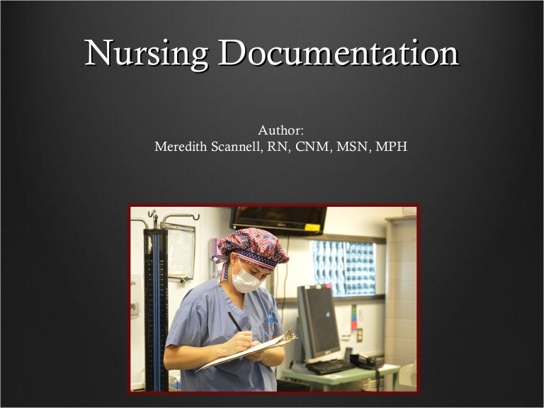 Documentation In Nursing