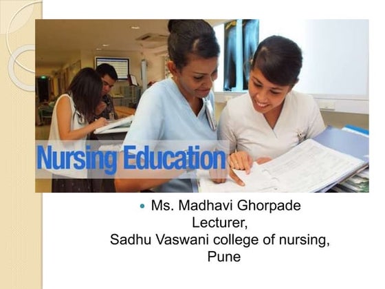 Current trends in nursing education | PPT