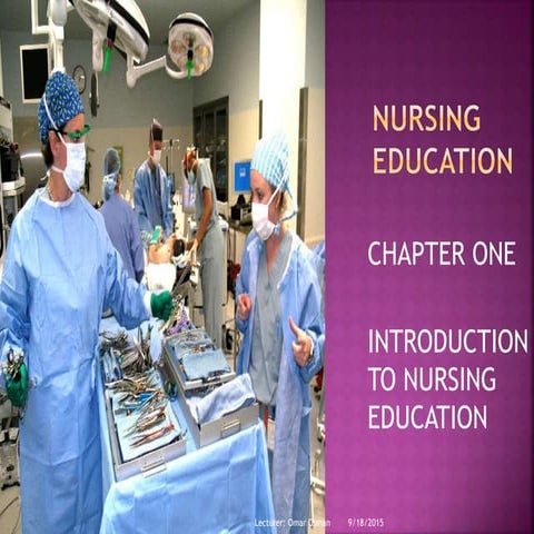 Nursing education | PPTX