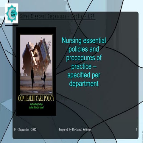 Nursing essential policies and procedures | ODP