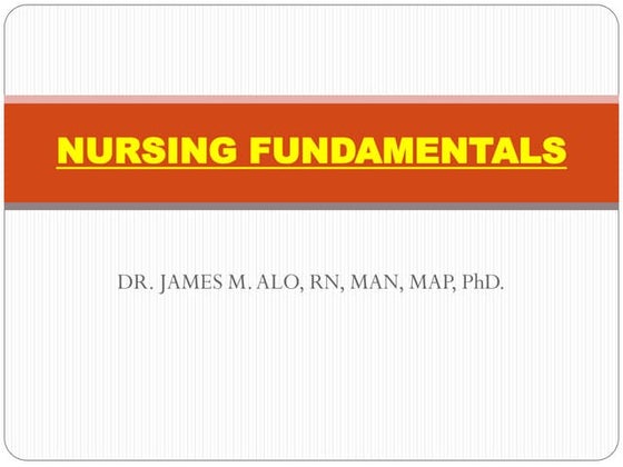Nursing fundamentals.nursing process.drjma | PPSX