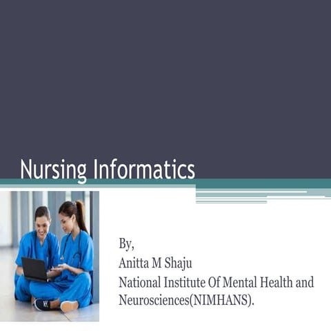 Nursing informatics | PPTX