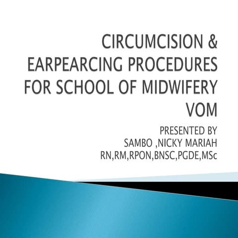 Nursing procedures for school of midwifery vom | PPTX