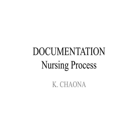 role of a nurse in the nursing process in critical care setting. | PPTX