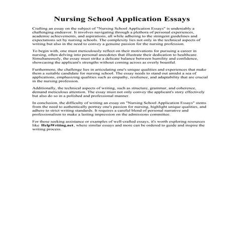 Nursing School Application Essays.pdf
