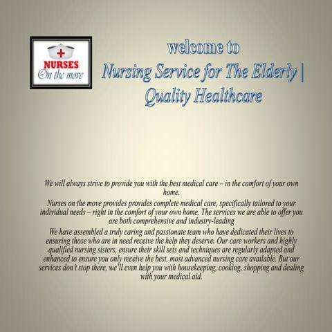Nursing Service for The Elderly Quality Healthcare ppt.pptx