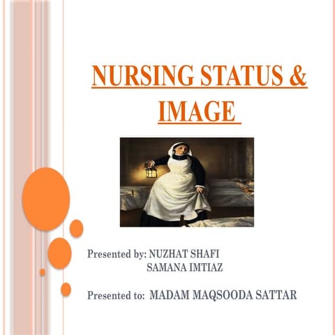 Nursing Status & Image(latest) final year nursing | PPTX