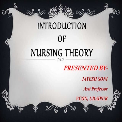 Metaparadigm of Nursing Theories | PPTX