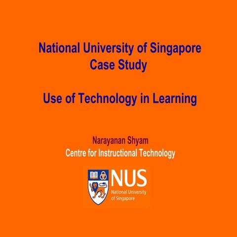 Nus case study07 | PPT