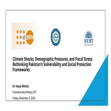 Climate Shocks, Demographic Pressures, and Fiscal Stress: Rethinking ...