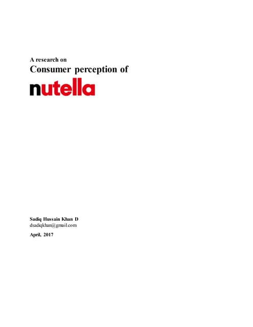 Nutella | ODP