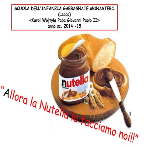 La macchina per fare la Nutella | PPTX