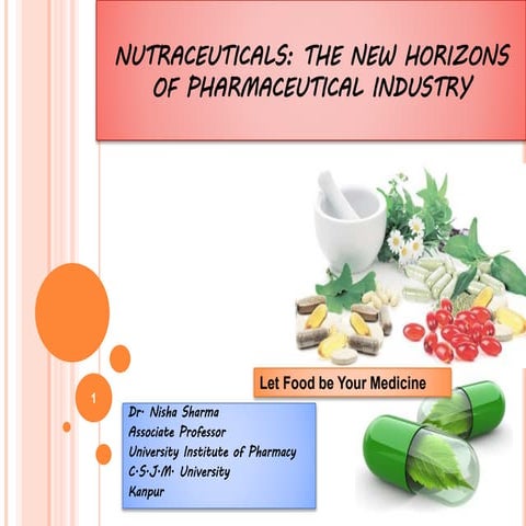 Nutraceuticals | PPTX