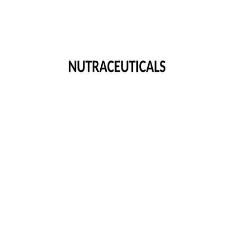 Nutraceuticals | PPSX