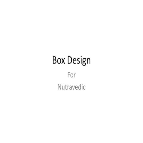Nutravedic | PPT