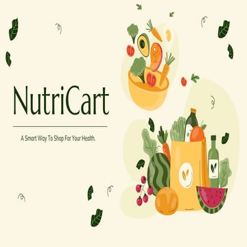 NutriCart ppt........................... | PPTX