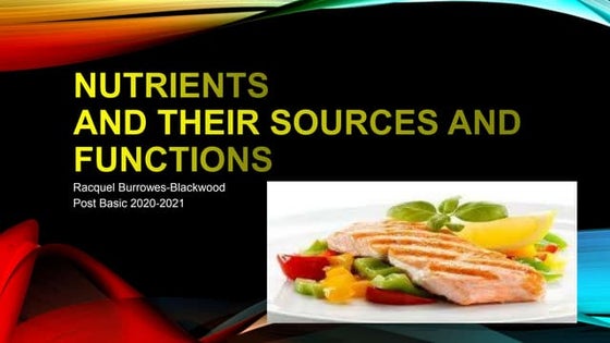 macronutrients and micronutrients | PPT