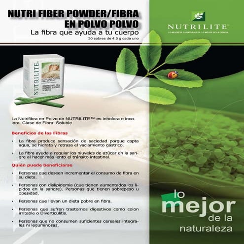 Nutrifibra | PDF