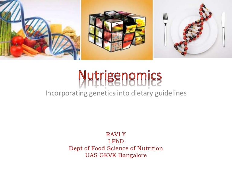 Nutrigenomics