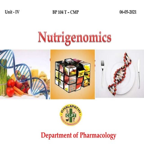 Nutrigenomics | PPT