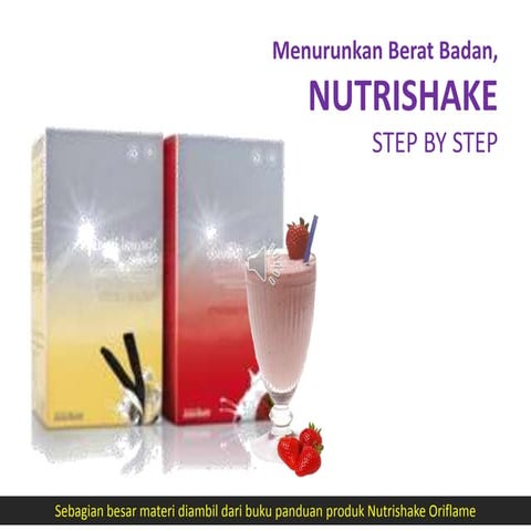 Menurunkan Berat Badan, Nutrishake Step By Step | PPTX