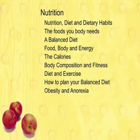 Nutrition | PPT