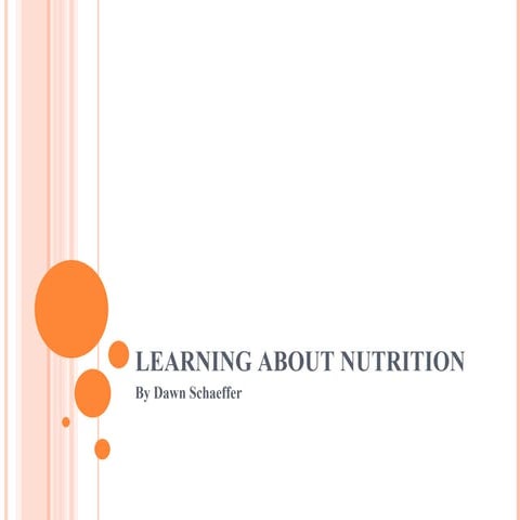 Nutrition | PPT