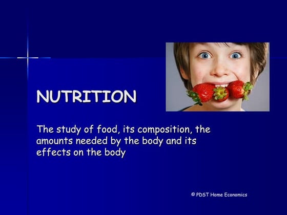 Components of Food | PPT