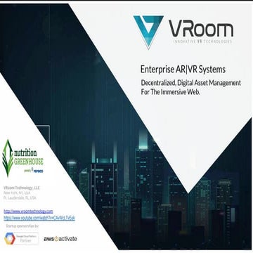 Pepsi Co @ Nutrition Greenhouse // Media Tech Accelerator Pitch | PPT