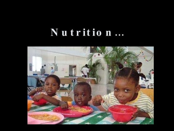 Nutrition Writing Example, To Parents | PDF