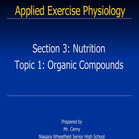 Lipids: Fats and Oils | PPTX