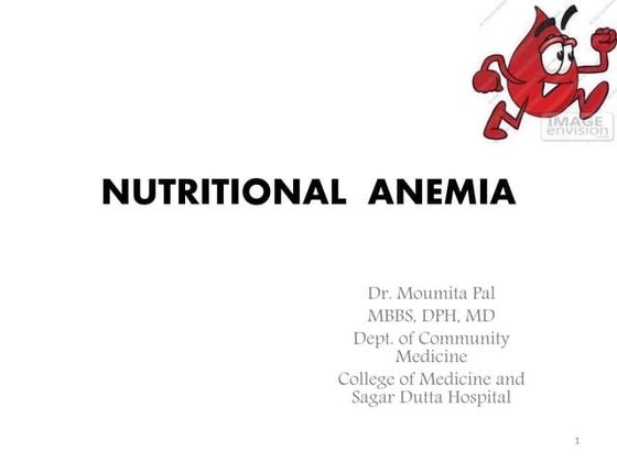 National nutritional anemia prophylaxis programme | PPT