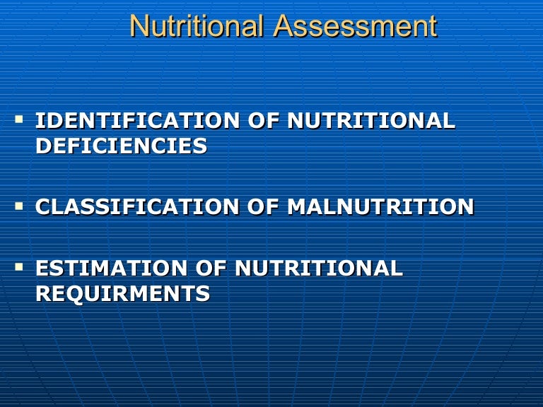 Nutritional Assessment nutritional-assessment