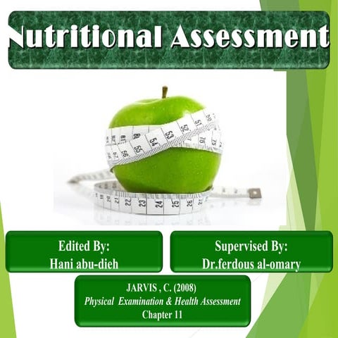 Nutritional assessment | PPT