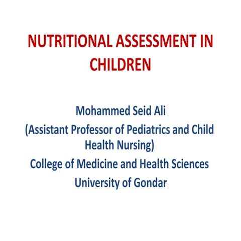 Nutritional assessment.ppt